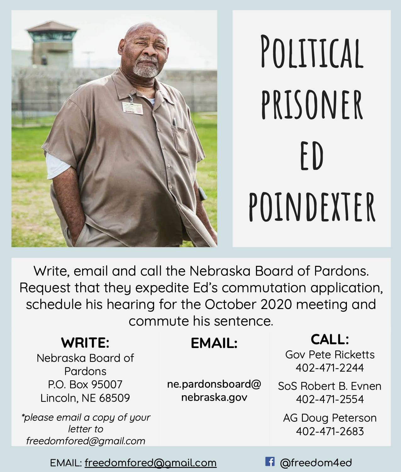 Join the Ed Poindexter clemency campaign | Anarchist Black Cross Federation
