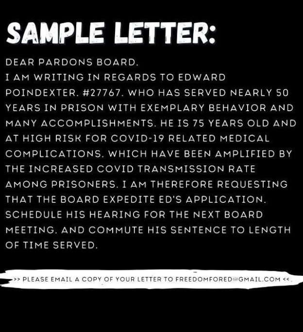 Clemency campaign for Ed Poindexter | Anarchist Black Cross Federation