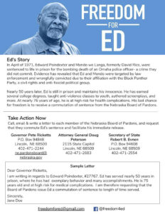 Demand freedom for Ed Poindexter | Anarchist Black Cross Federation