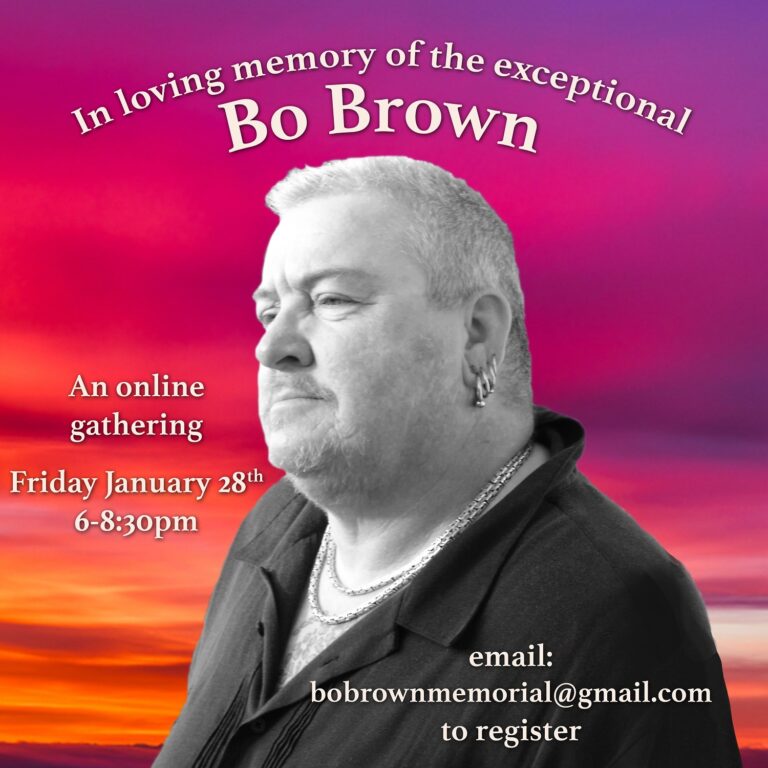 Bo Brown Memorial- January 28th | Anarchist Black Cross Federation