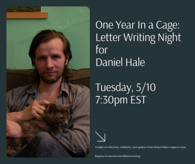 Daniel Hale Letter Writing night- May 10th | Anarchist Black Cross ...